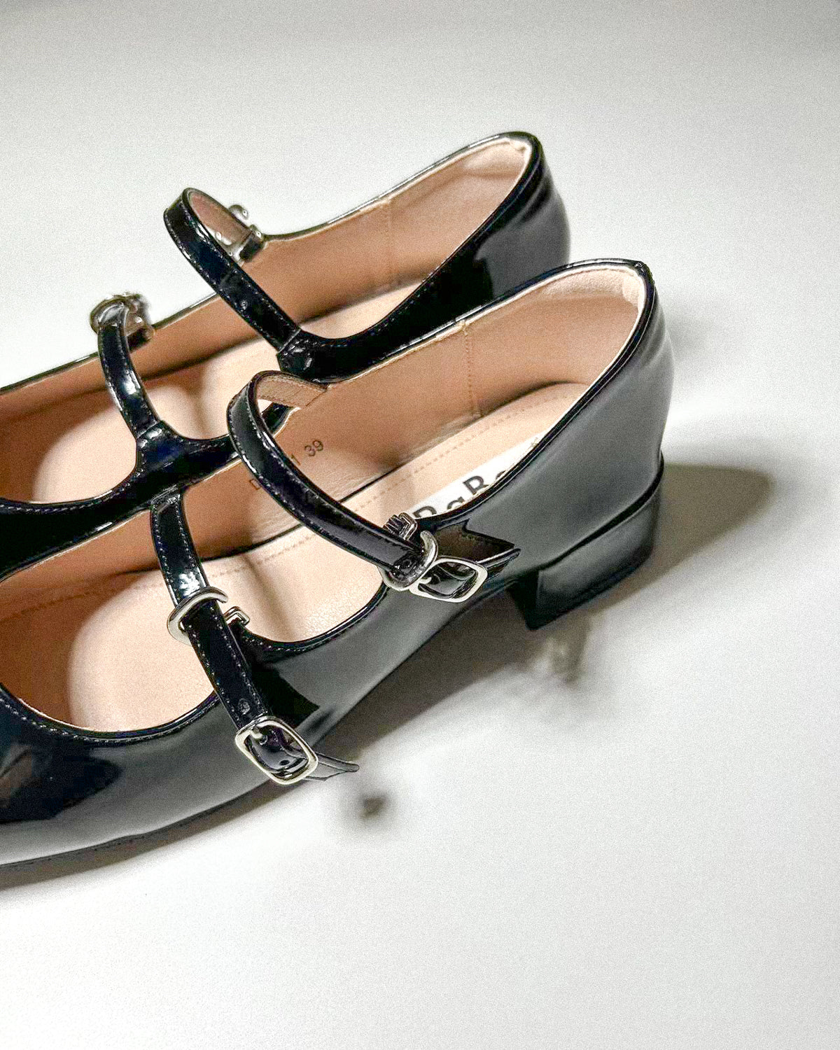 Double Strap Mary Jane Heels – Raboesy