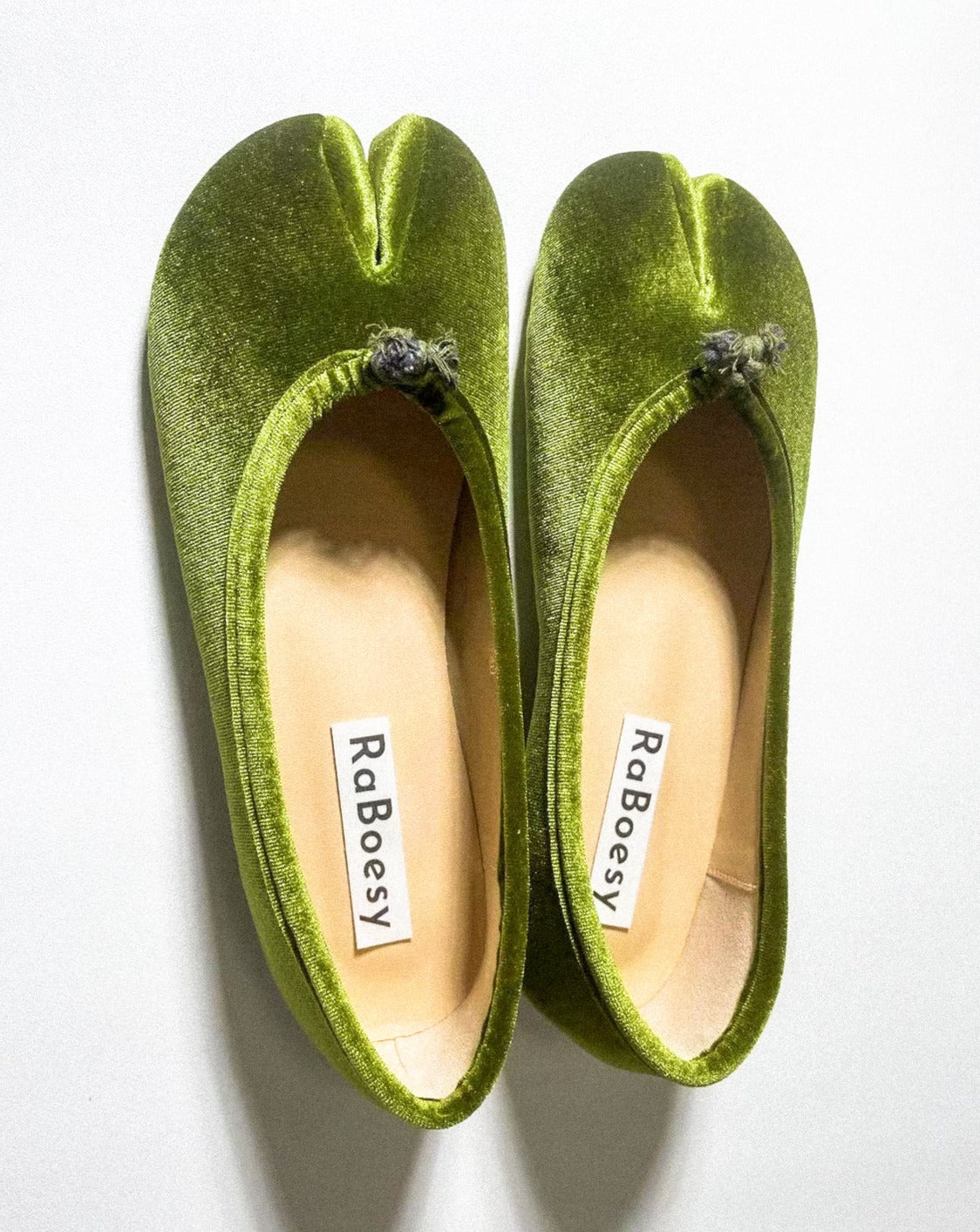 Velvet Tabi Ballet Flats – RaBoesy